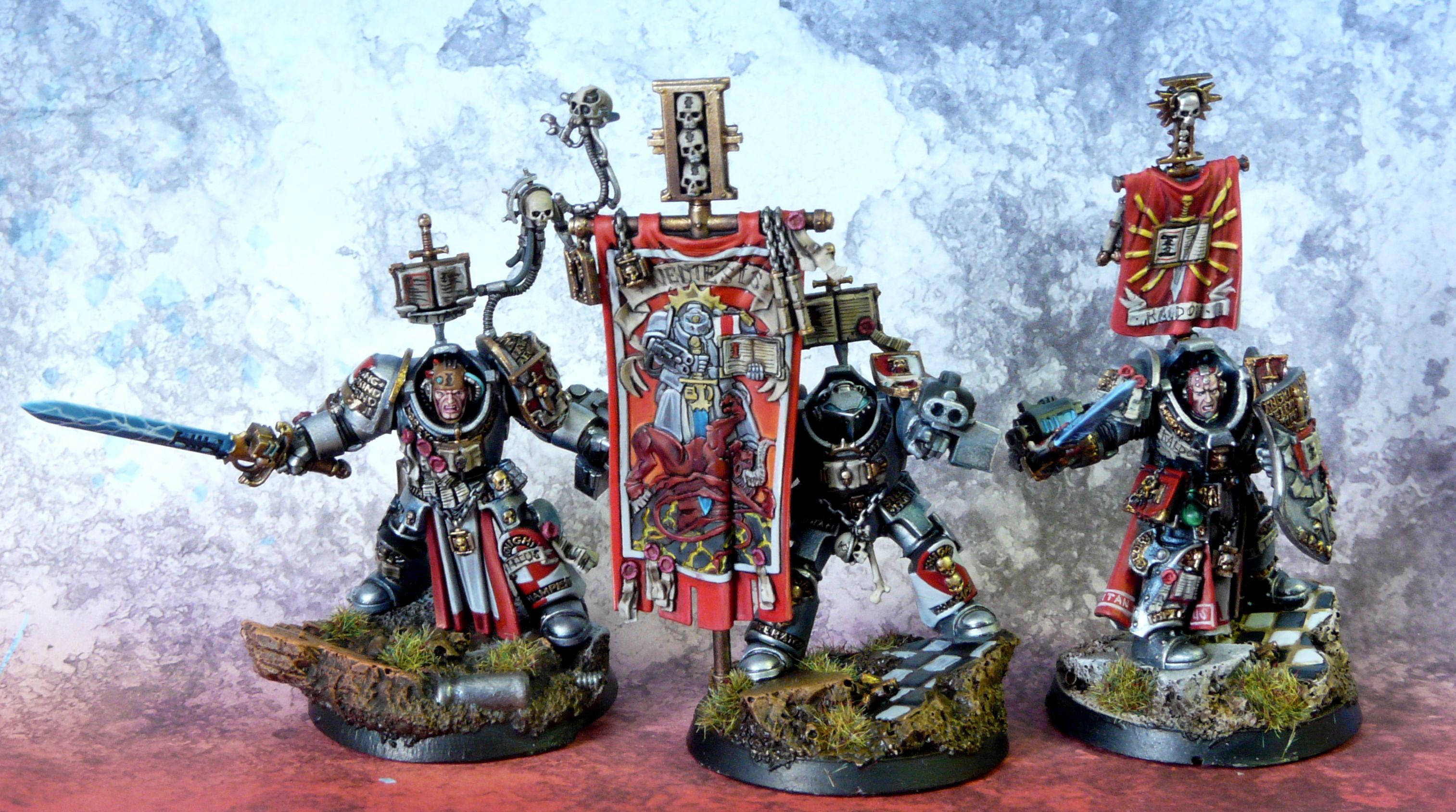Grey Knights, Inquisition, Inquisitor, Paladin, Terminator Armor - Grey Knight paladins ...